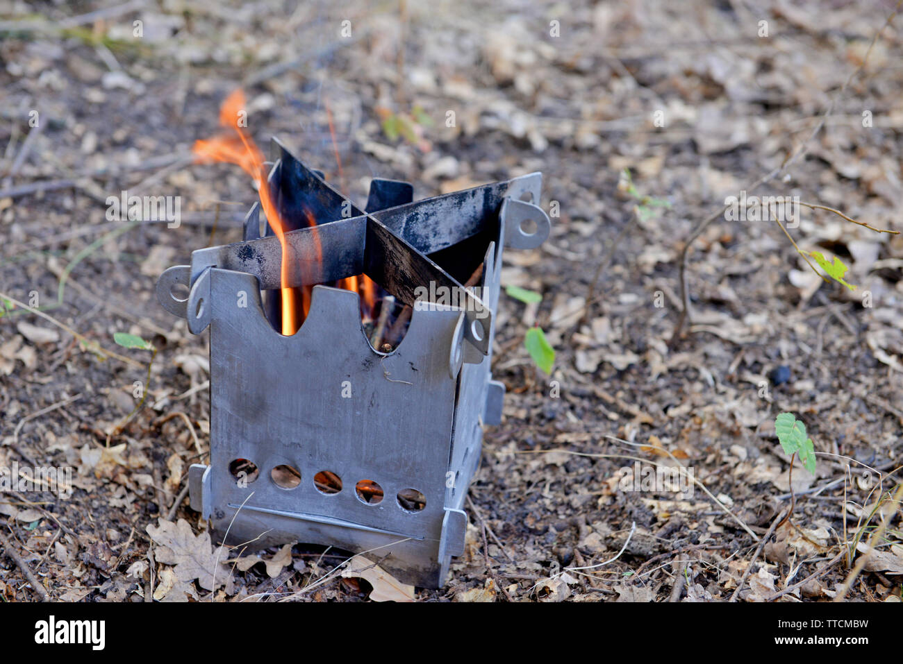 Camp ground stove hi-res stock photography and images - Alamy