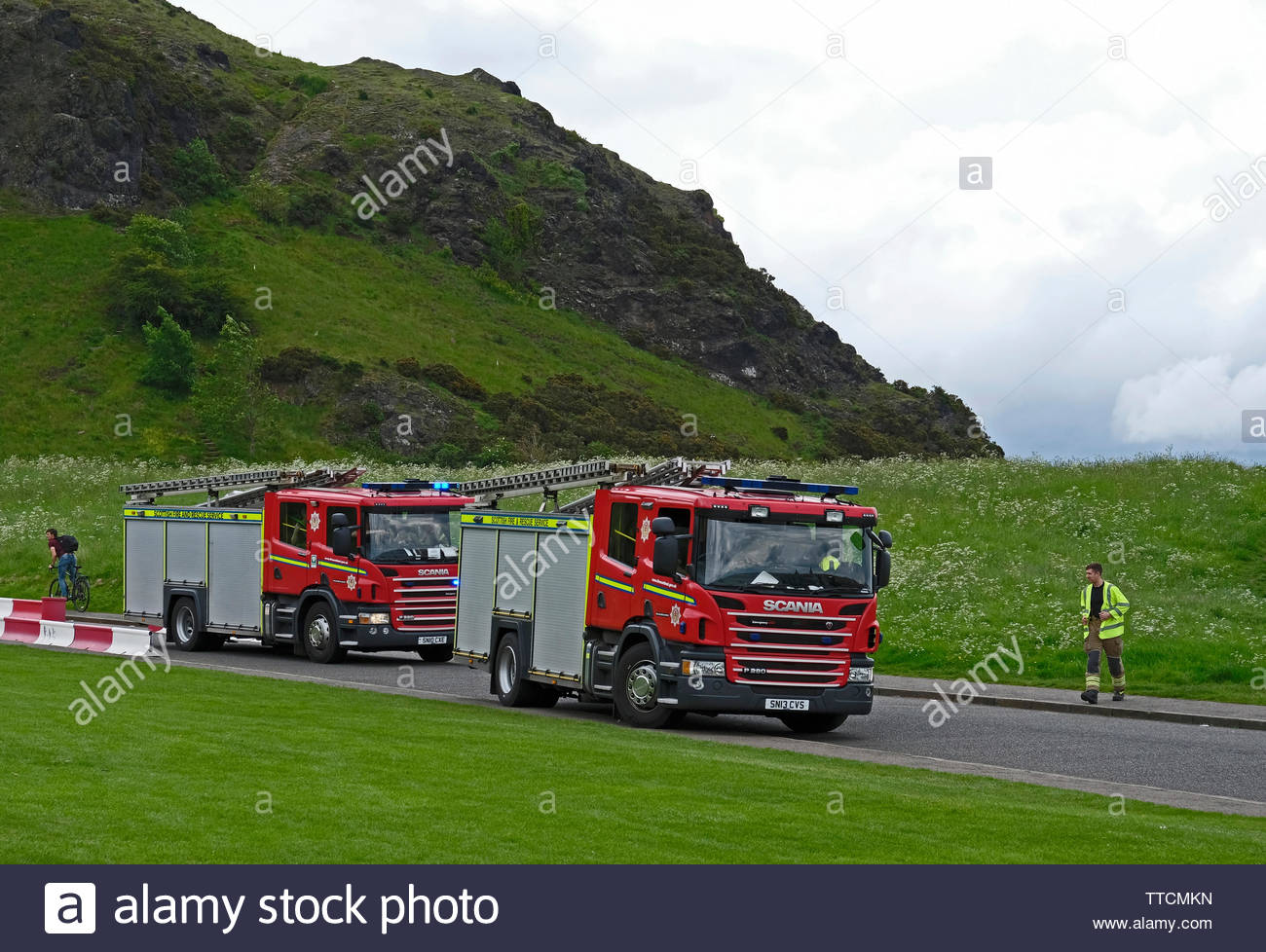 Scottish fire service hi-res stock photography and images - Alamy