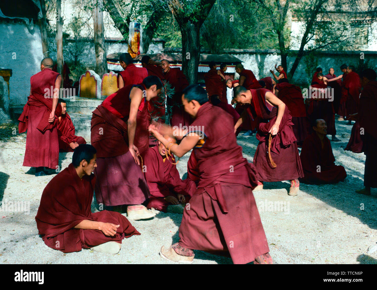 Lhasa sera monastery hi-res stock photography and images - Alamy