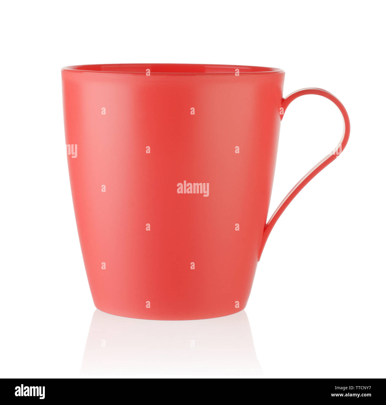 Plastic cup isolated on white background Stock Photo - Alamy