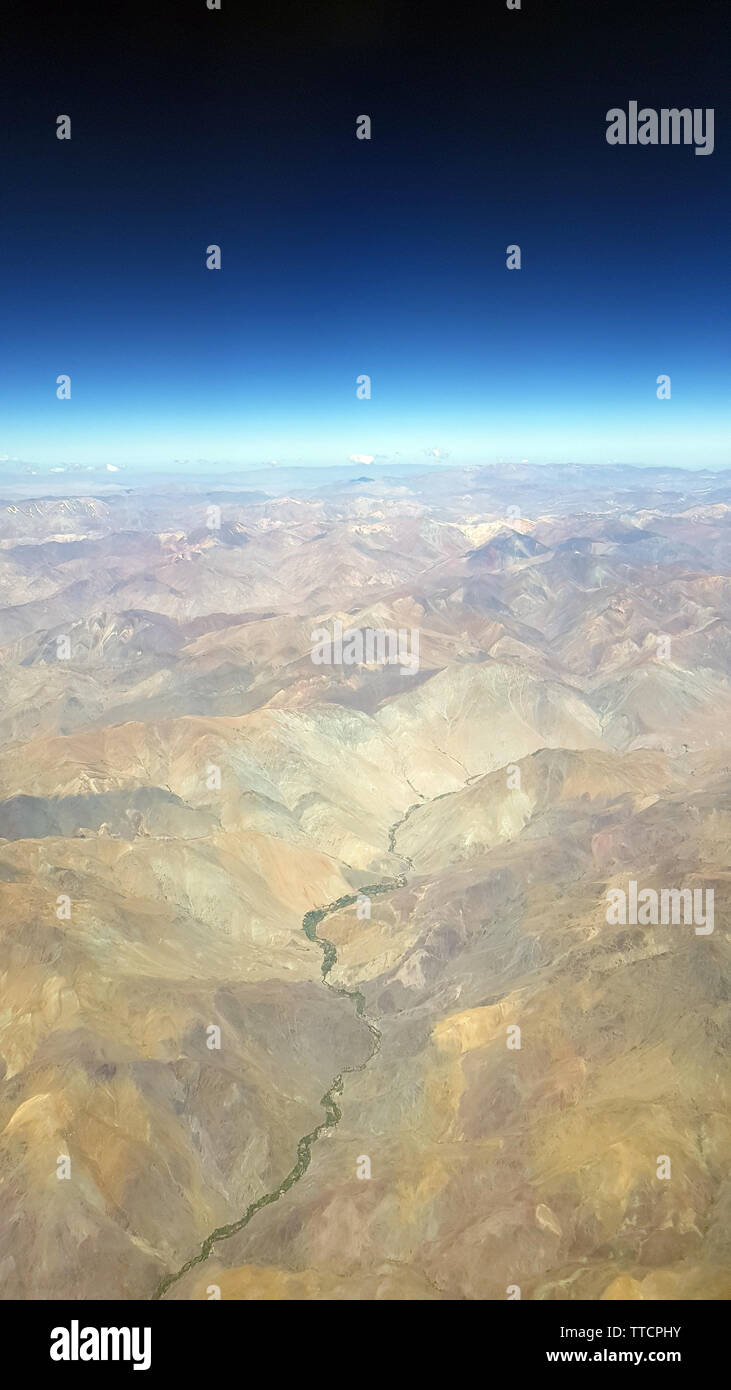 Andes volcanoes aerial hi-res stock photography and images - Alamy