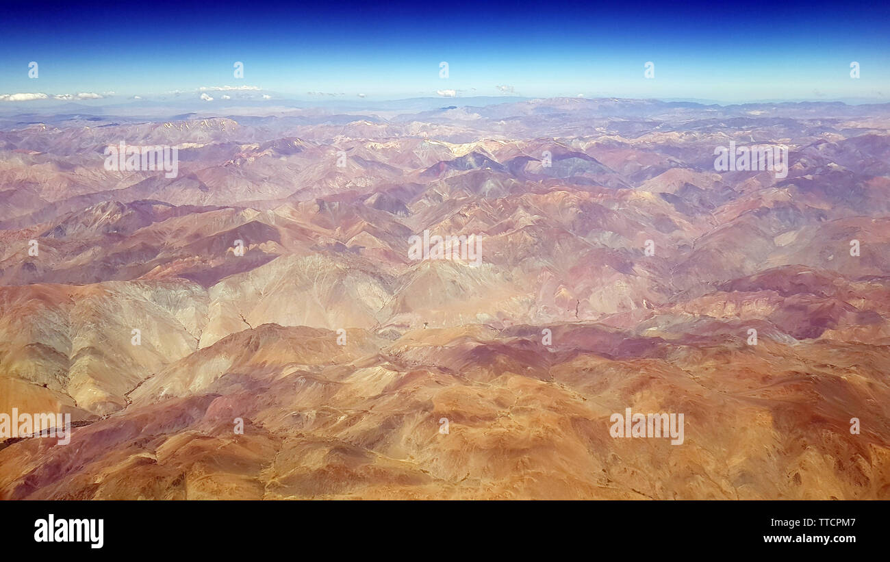 Andes volcanoes aerial hi-res stock photography and images - Alamy