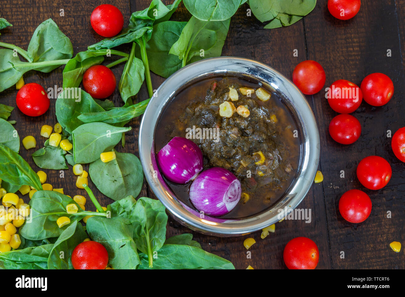 Authentic Indian food Stock Photo - Alamy