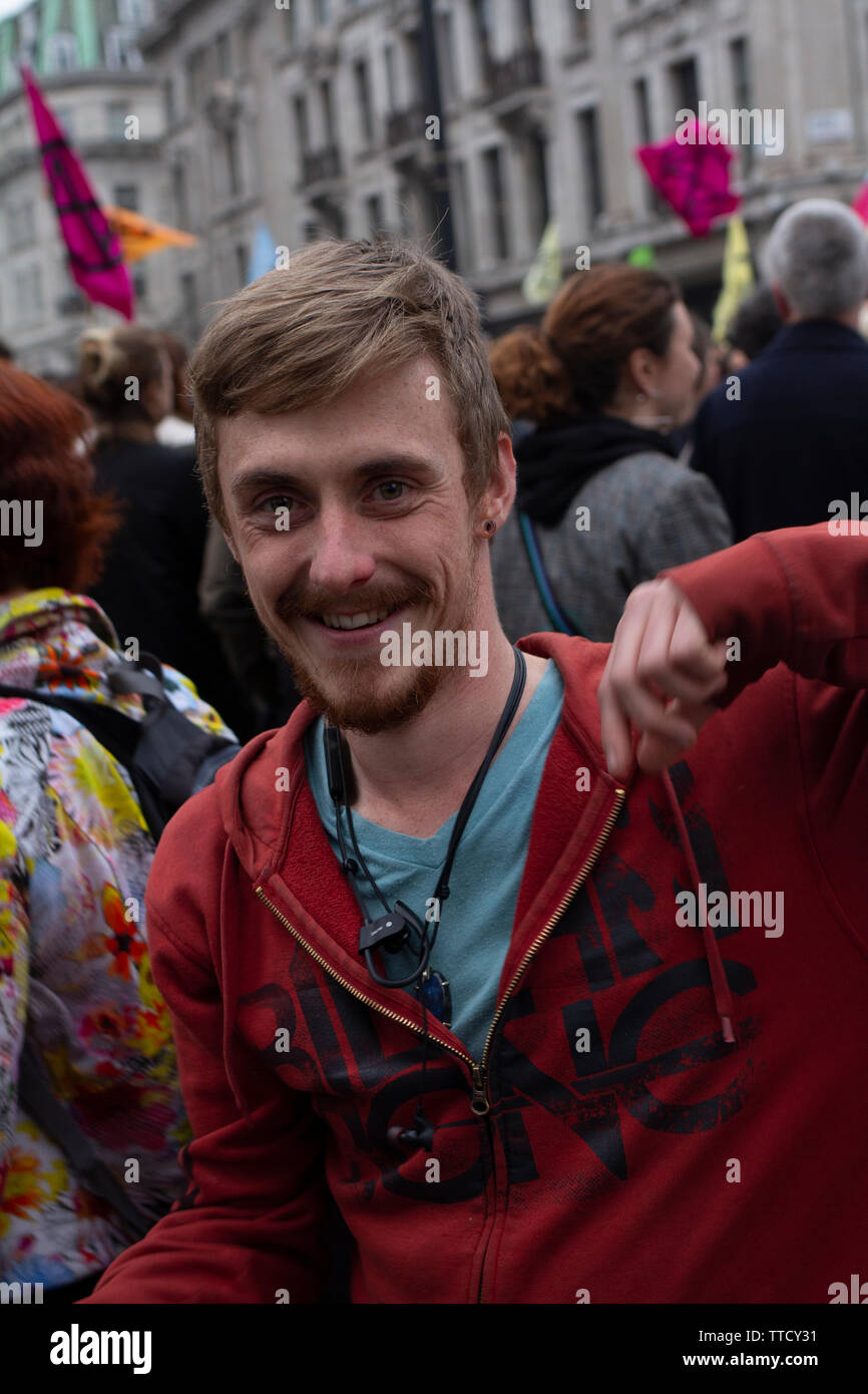 Demonstrators of Extinction Rebellion take over Oxford Circus with a ...