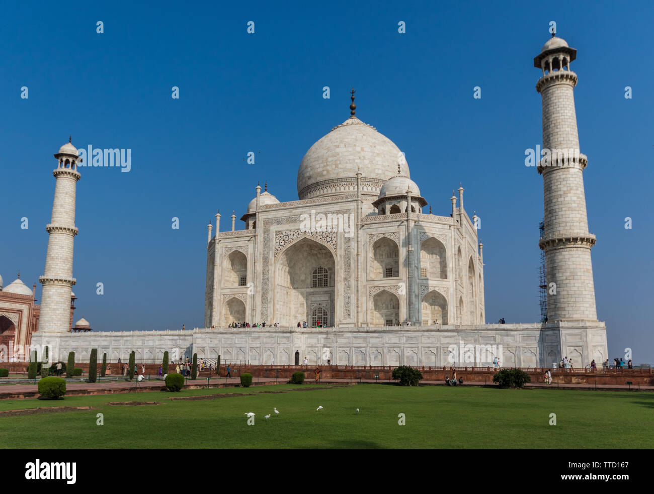 Probably the most recognizable landmark of India, the Taj Mahal is an ...