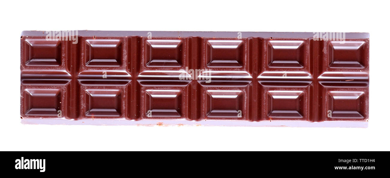 Chocolate bar on table Cut Out Stock Images & Pictures - Alamy