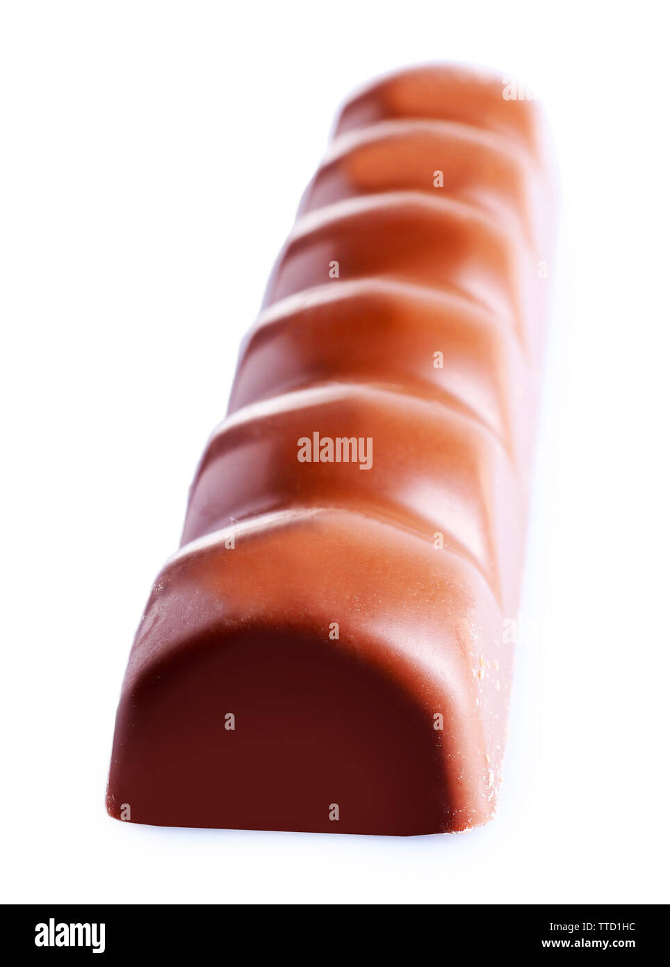 Chocolate stick, isolated on white Stock Photo - Alamy