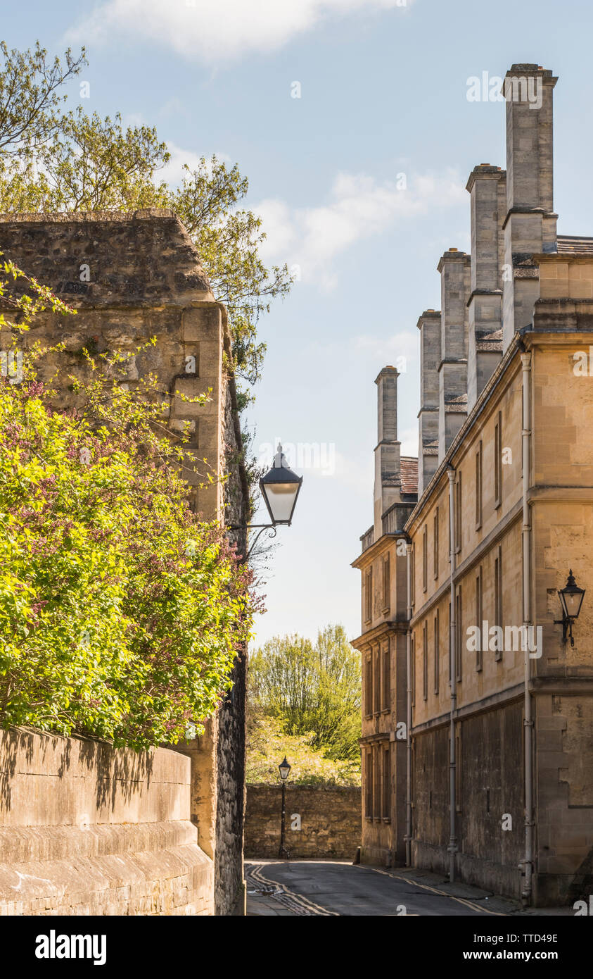 New College Lane, Oxford Stock Photo - Alamy