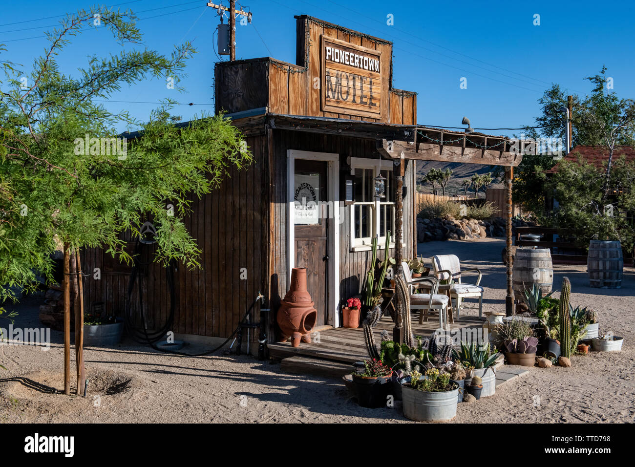Pioneertown in Southern California, USA Stock Photo - Alamy