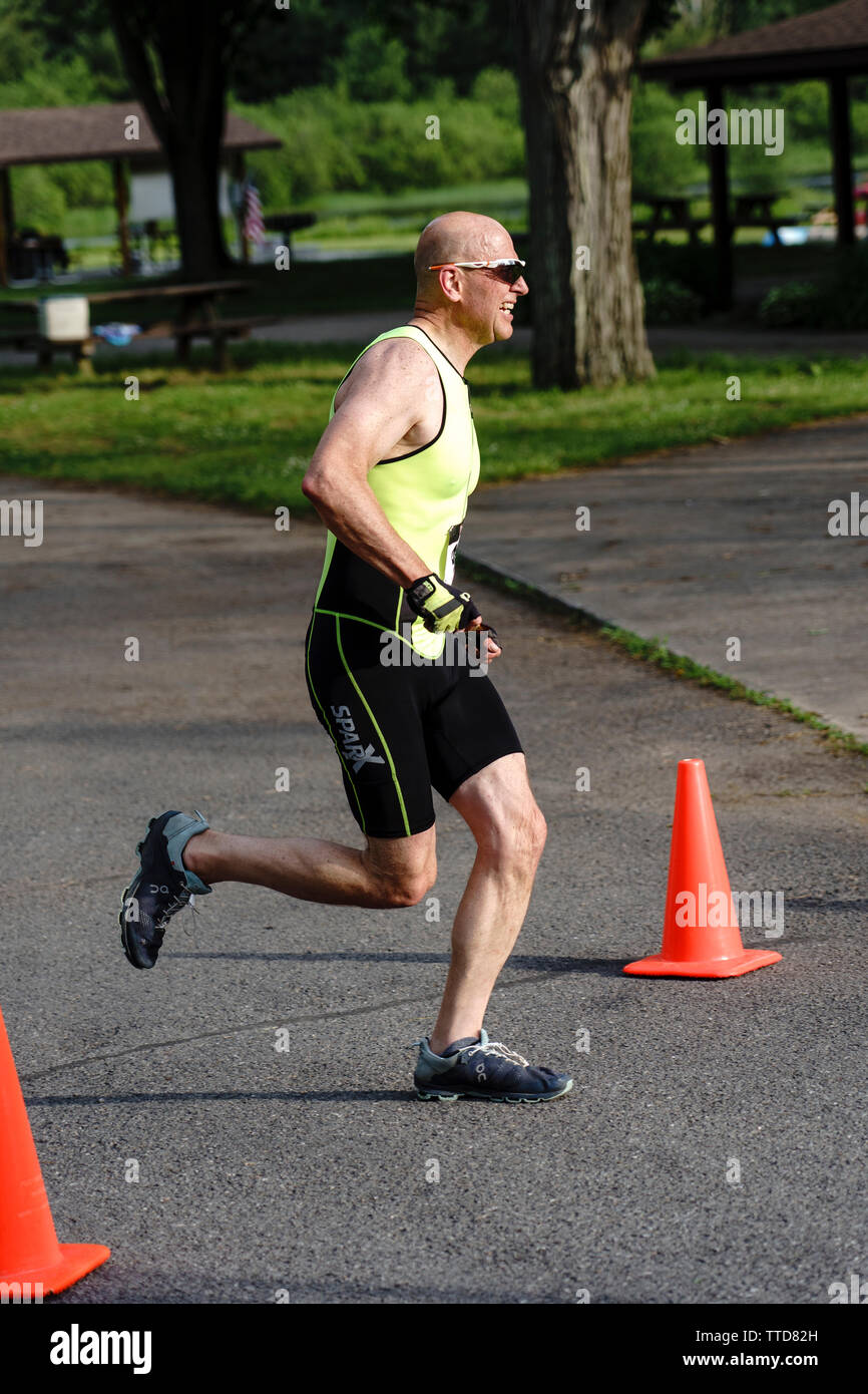 HVTC Triathlon Summer Series 2019 #1 Stock Photo - Alamy