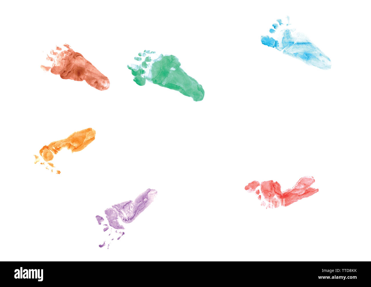 Baby footprints hi-res stock photography and images - Alamy
