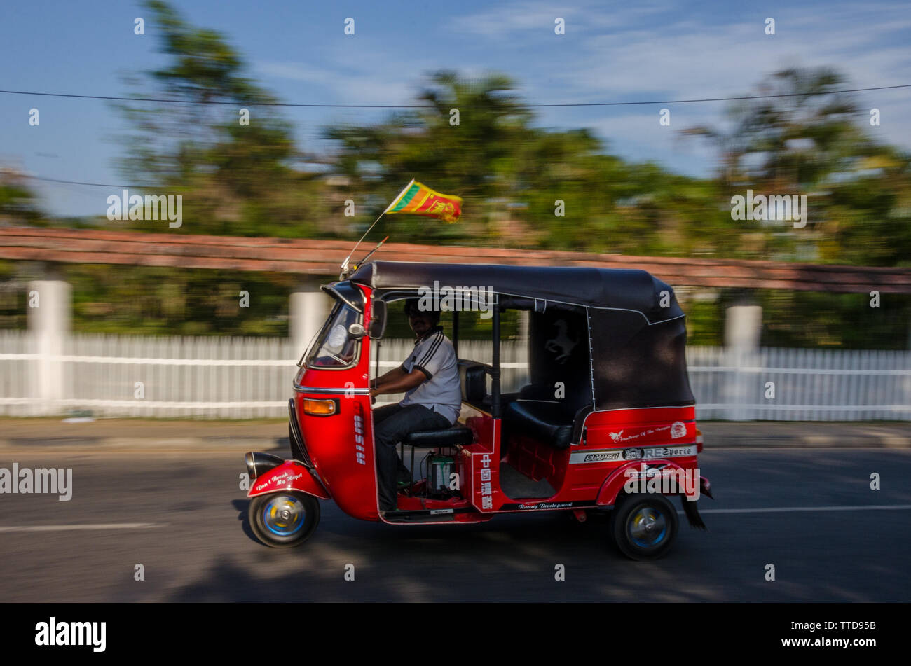 Fast Tuk Tuk Sri Lanka High Resolution Stock Photography and Images - Alamy