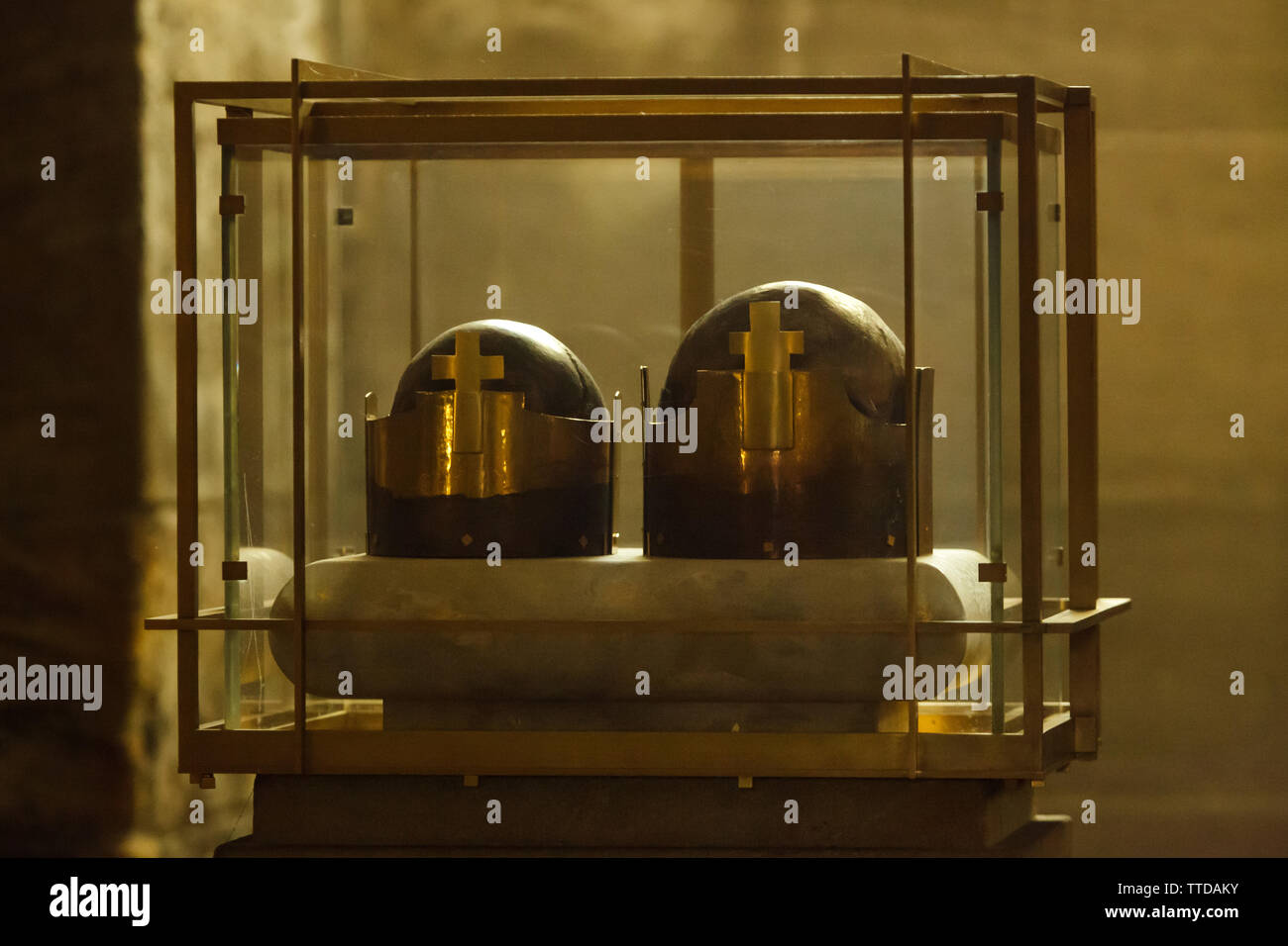 Skulls of Saint Henry the Exuberant and Saint Cunigunde of Luxembourg ...