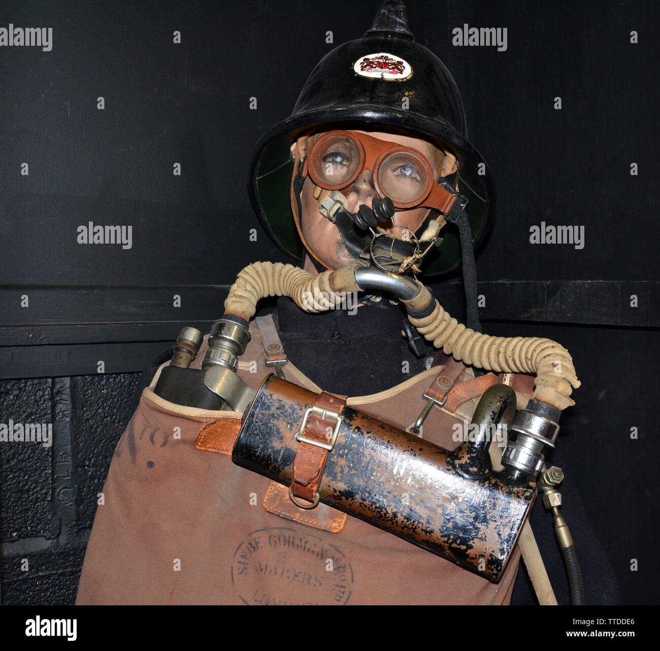 The Greater Manchester Fire Service Museum, in Rochdale, uk, is ...