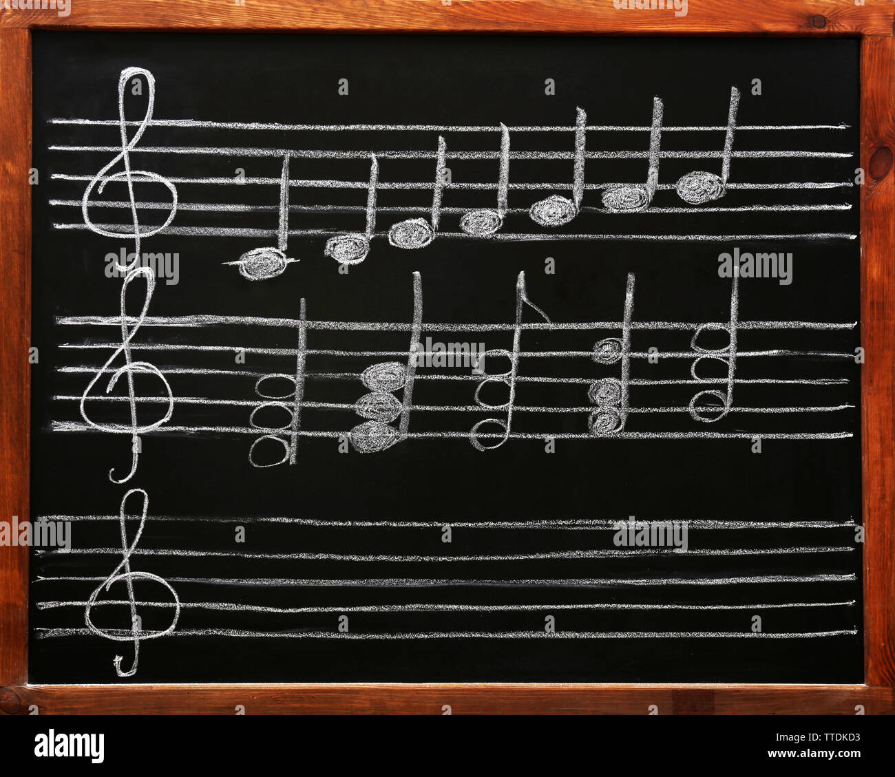 Musical frame lines notes hi-res stock photography and images - Alamy