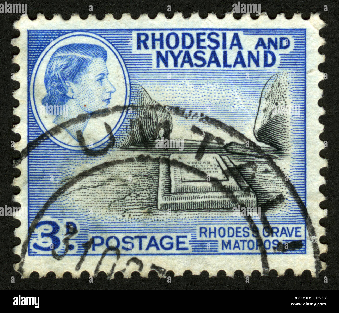 Stamp rhodesia and nyasaland hi-res stock photography and images - Alamy