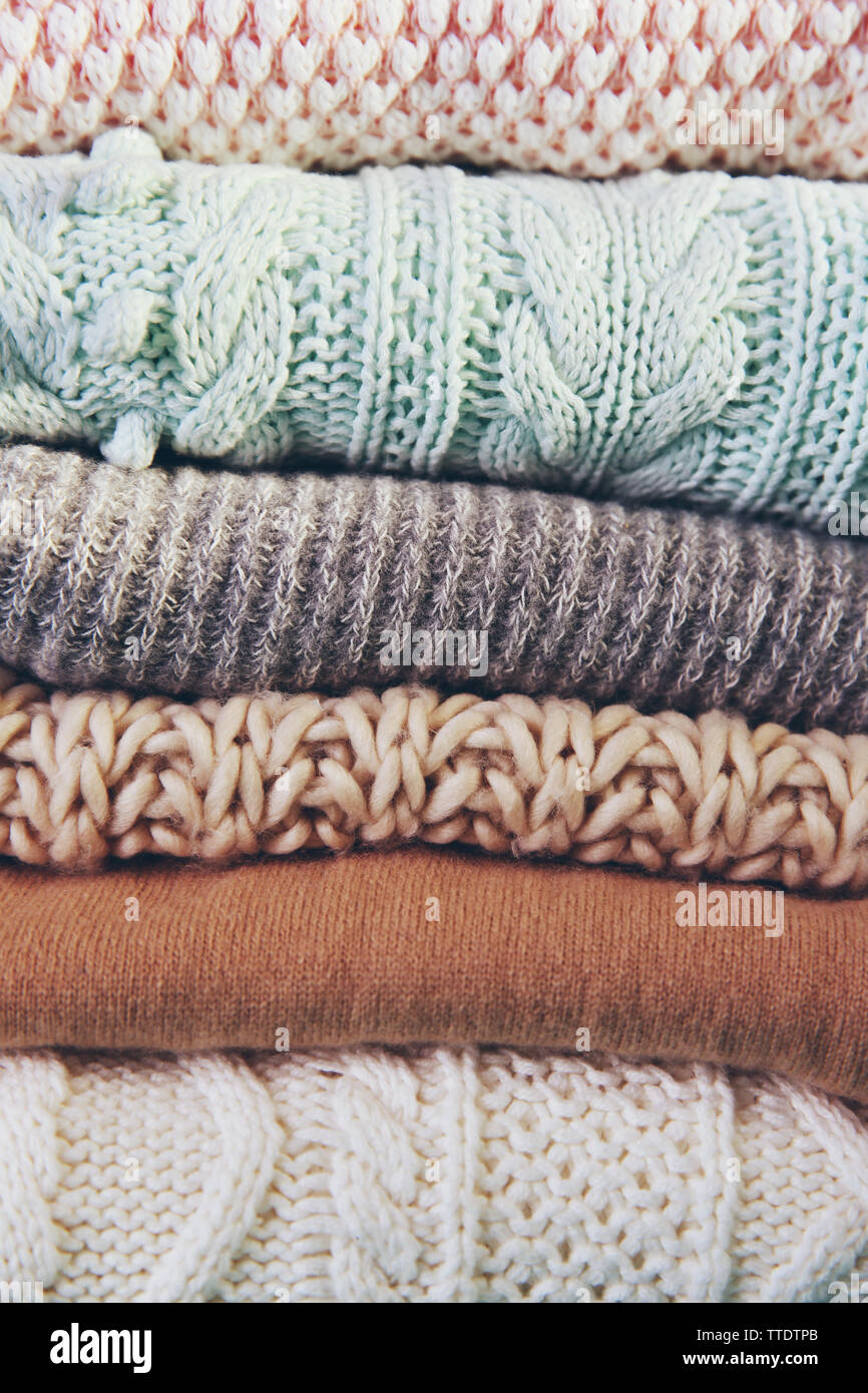 Handmade clothes closeup Stock Photo - Alamy