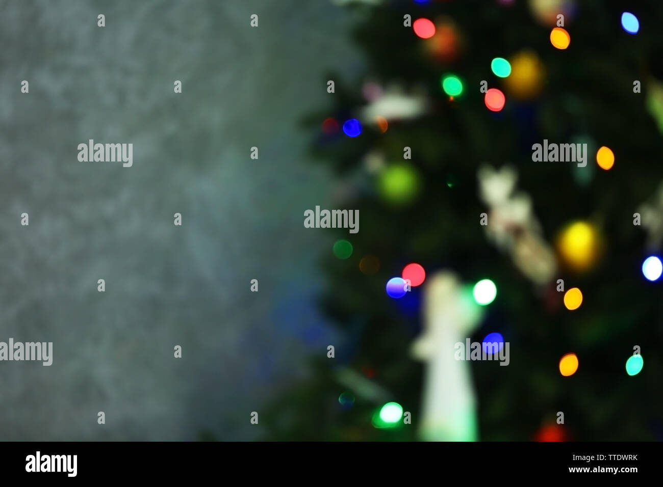Christmas bokeh background Stock Photo - Alamy