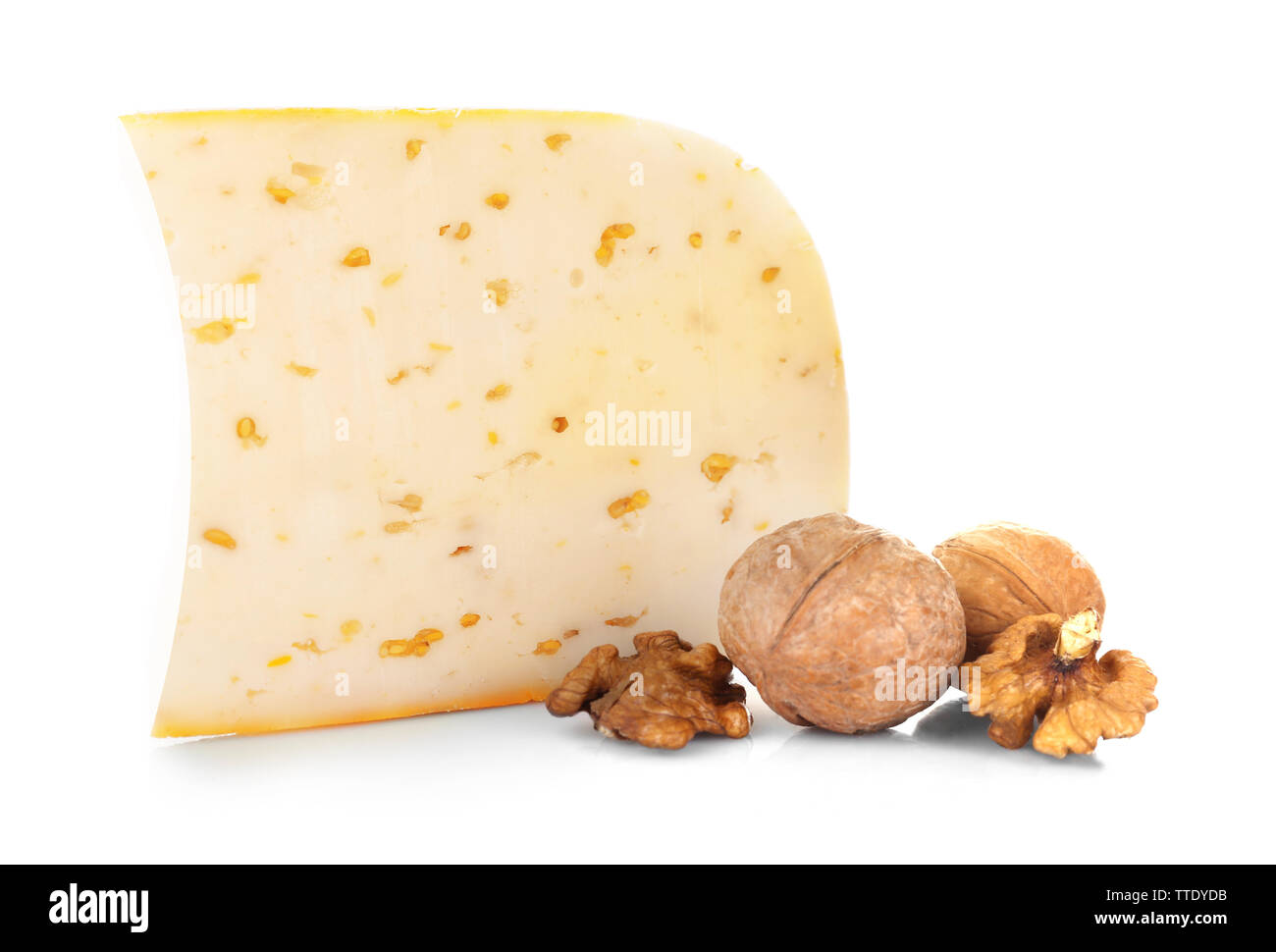 Cheese isolated on white Stock Photo - Alamy
