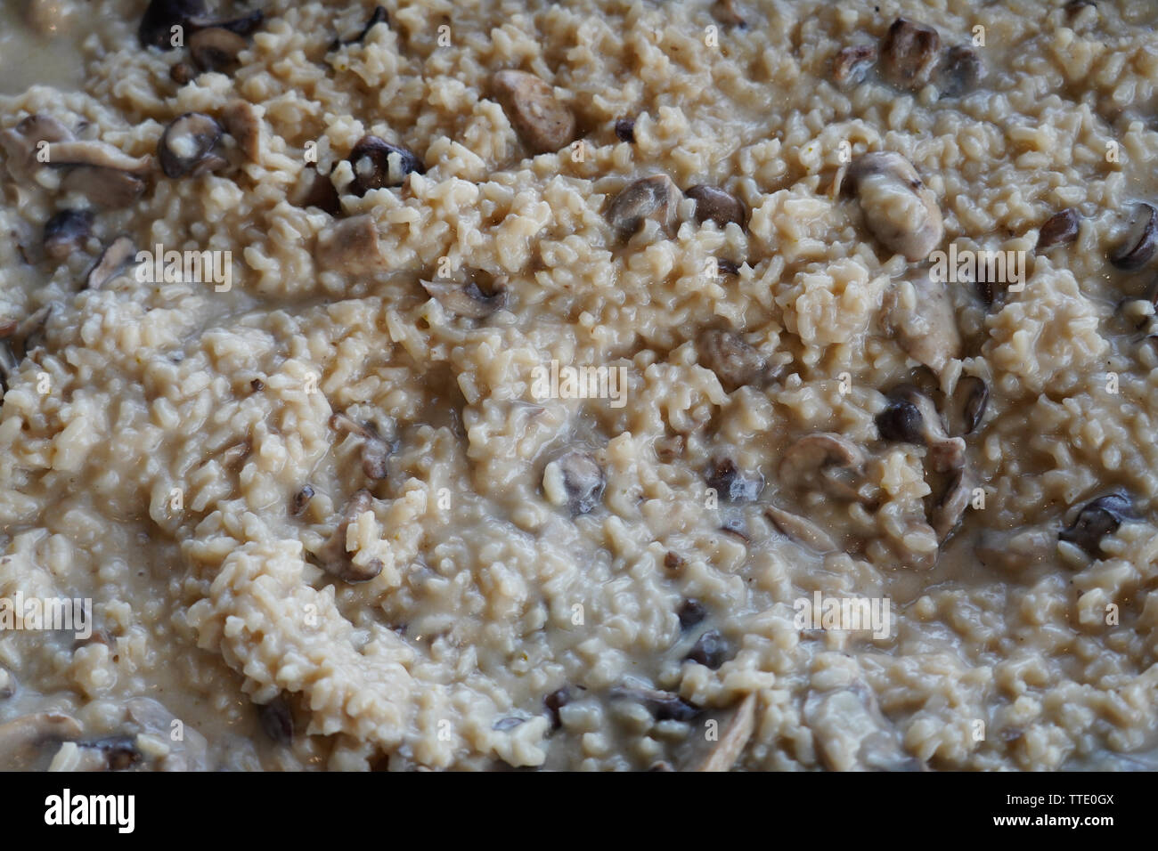 italian rice dish risotto Stock Photo - Alamy