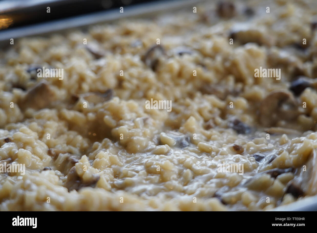italian rice dish risotto Stock Photo - Alamy
