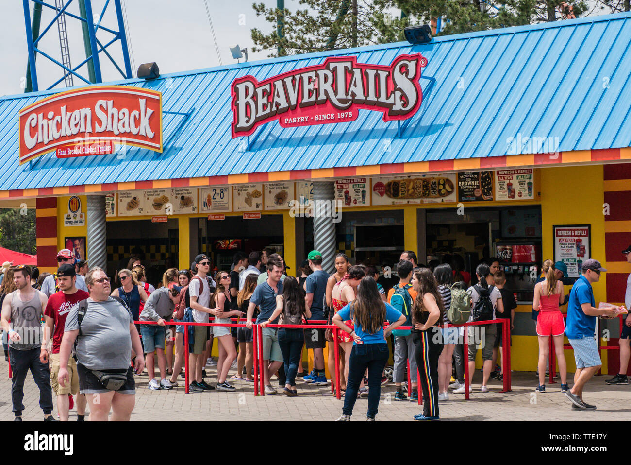 beavertails is a canadian pastry stand chain selling fried dough ...