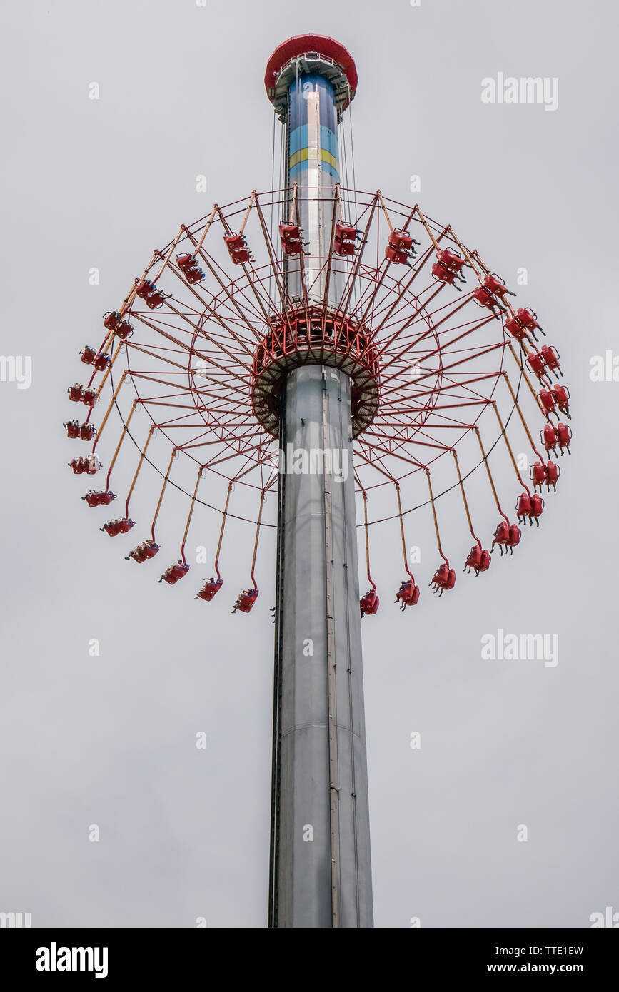 Windseeker inside amusement park hi-res stock photography and images ...