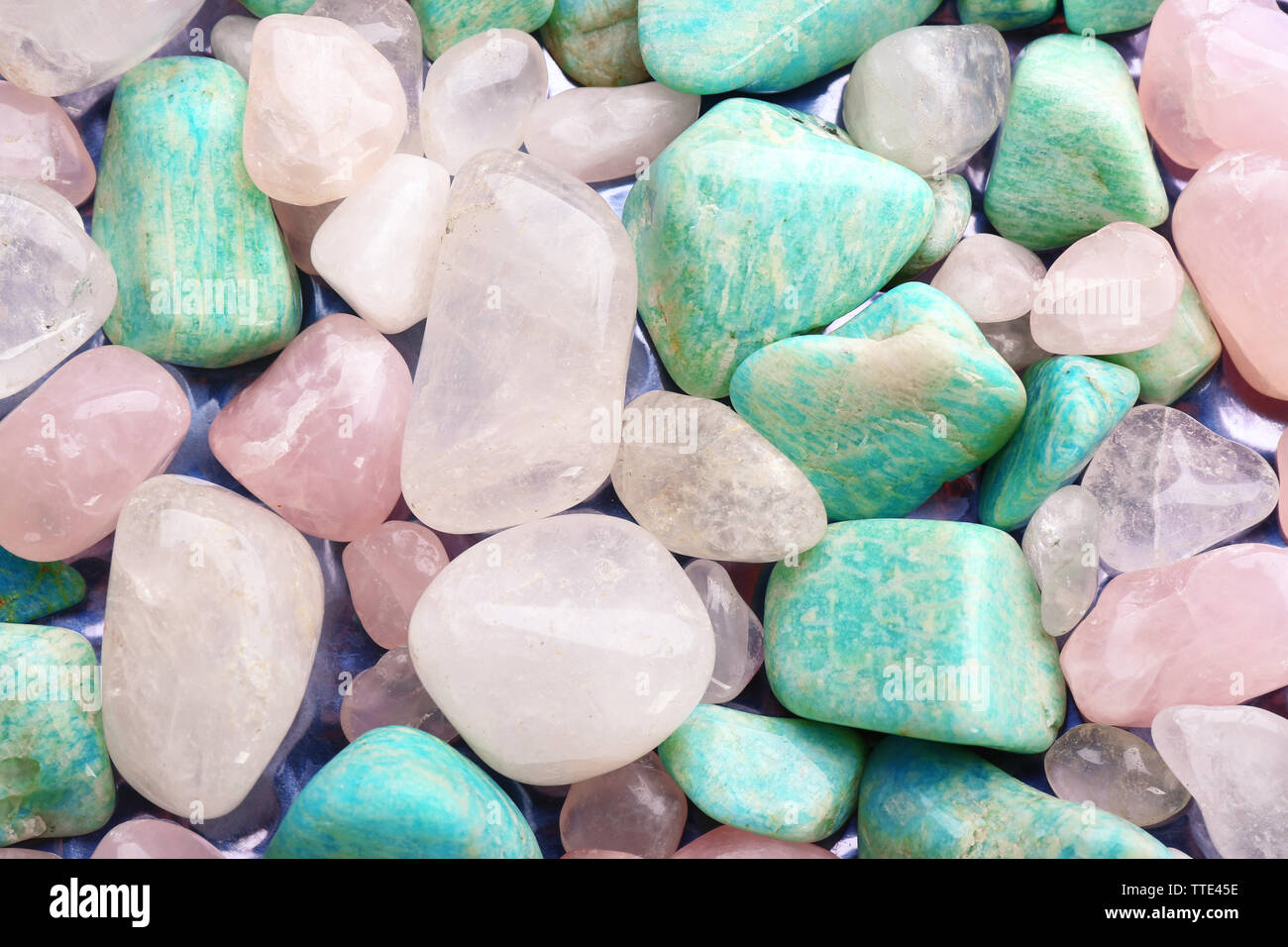 Mineral stones background Stock Photo - Alamy