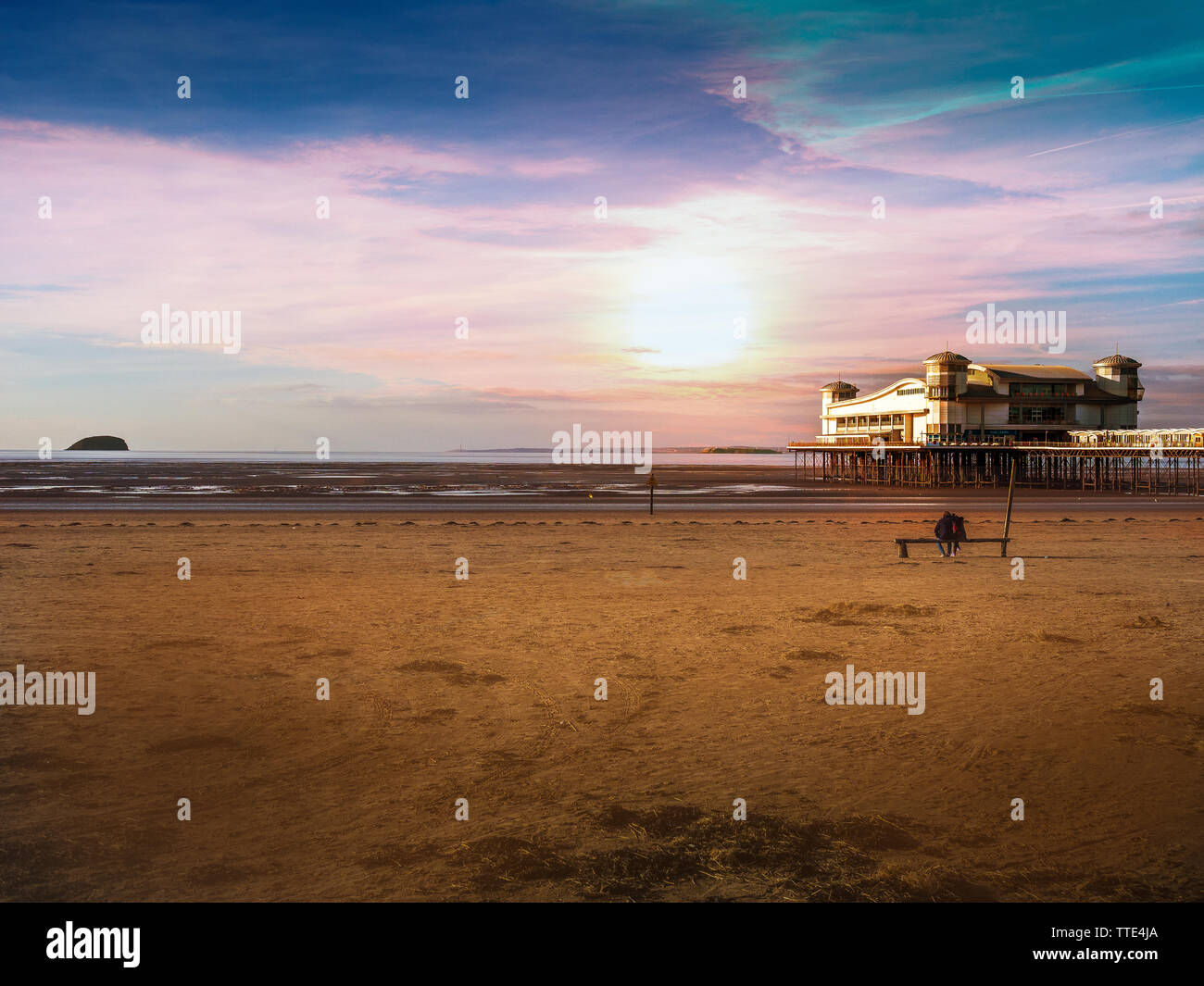 Estuary weston super mare hi-res stock photography and images - Alamy