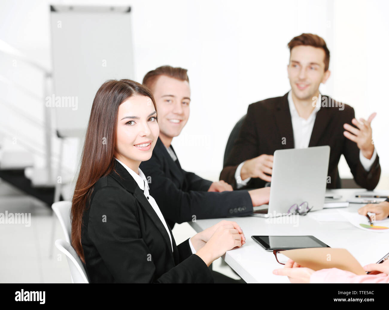 Woman in conference room hi-res stock photography and images - Alamy