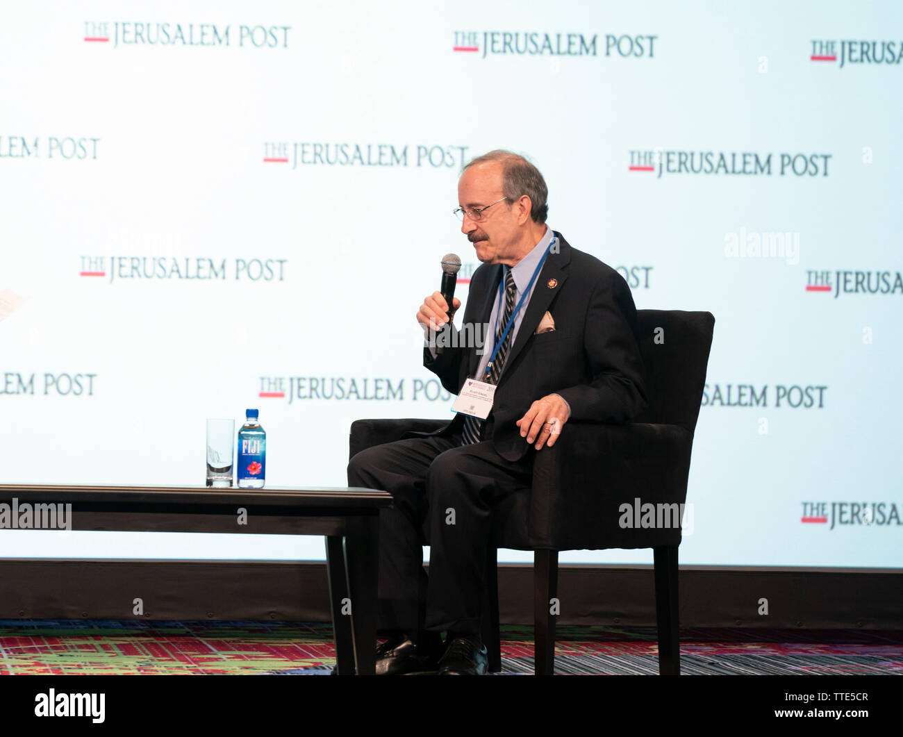 New York, NY - June 16, 2019: US Congressman Eliot Engel in ...