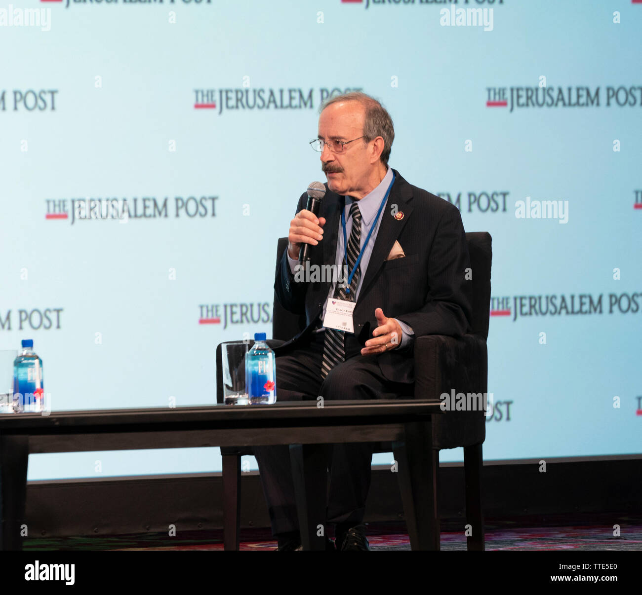 New York, NY - June 16, 2019: US Congressman Eliot Engel in ...