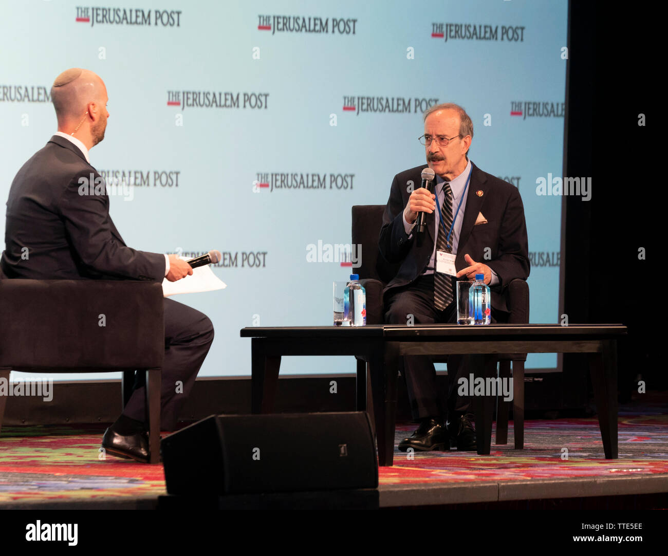 New York, NY - June 16, 2019: US Congressman Eliot Engel in ...