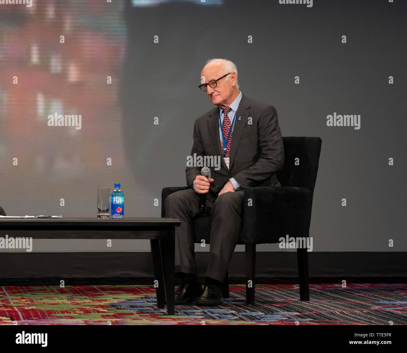New York, NY - June 16, 2019: Bruce Buck Chelsea FC Chairman in ...