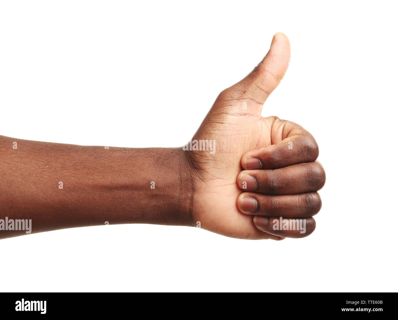 Human hand isolated on white Stock Photo - Alamy