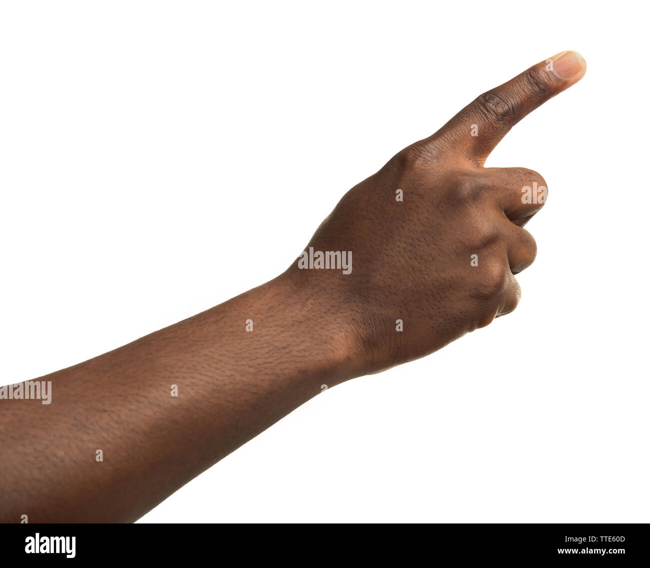 Human hand isolated on white Stock Photo - Alamy
