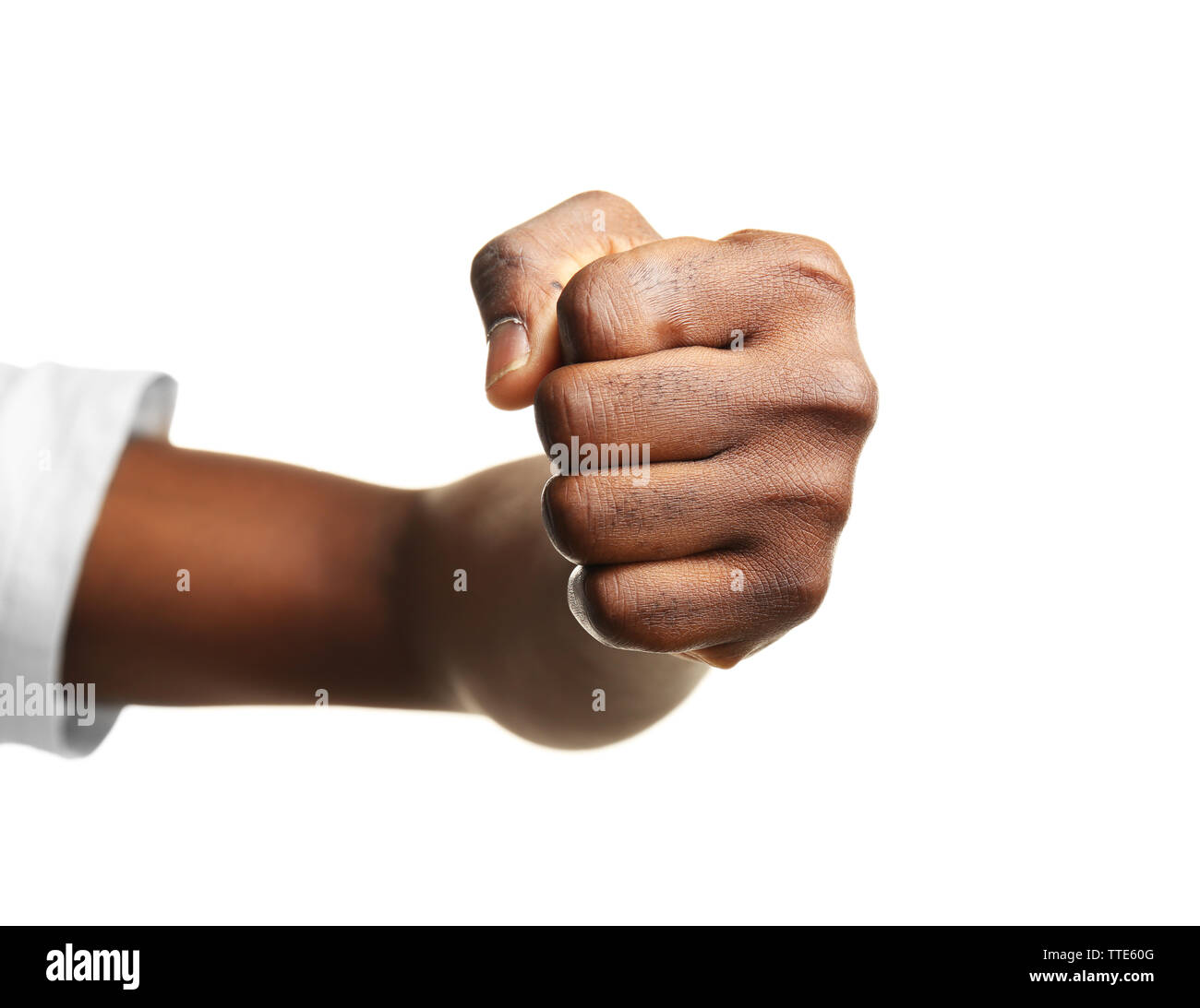 Human hand isolated on white Stock Photo - Alamy