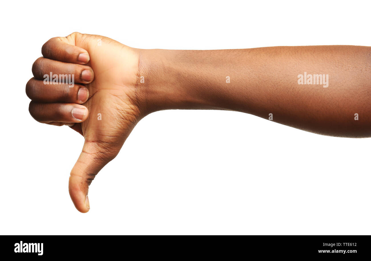 Human hand isolated on white Stock Photo - Alamy
