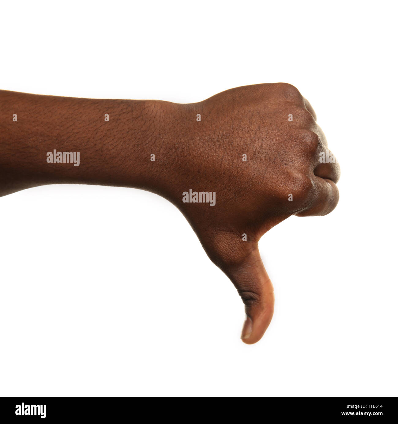 Human hand isolated on white Stock Photo - Alamy