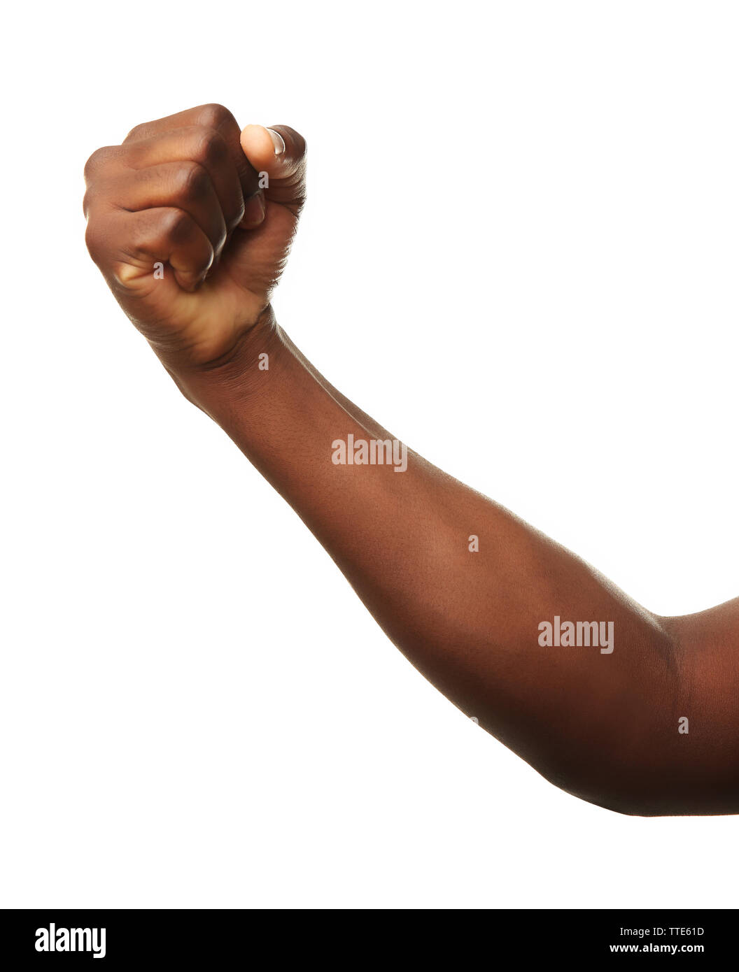 Human hand isolated on white Stock Photo - Alamy
