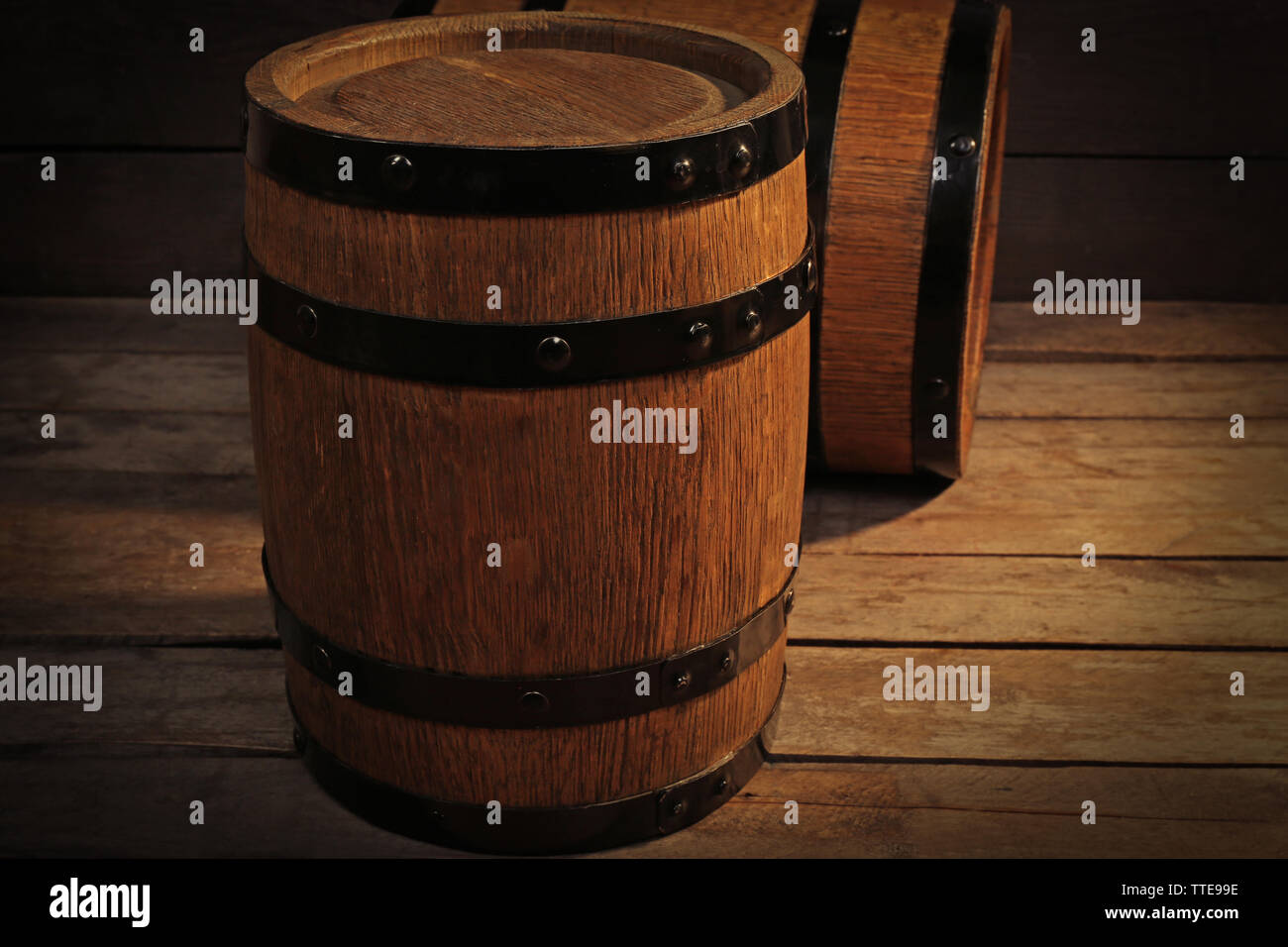 Rum barrels antique hi-res stock photography and images - Alamy