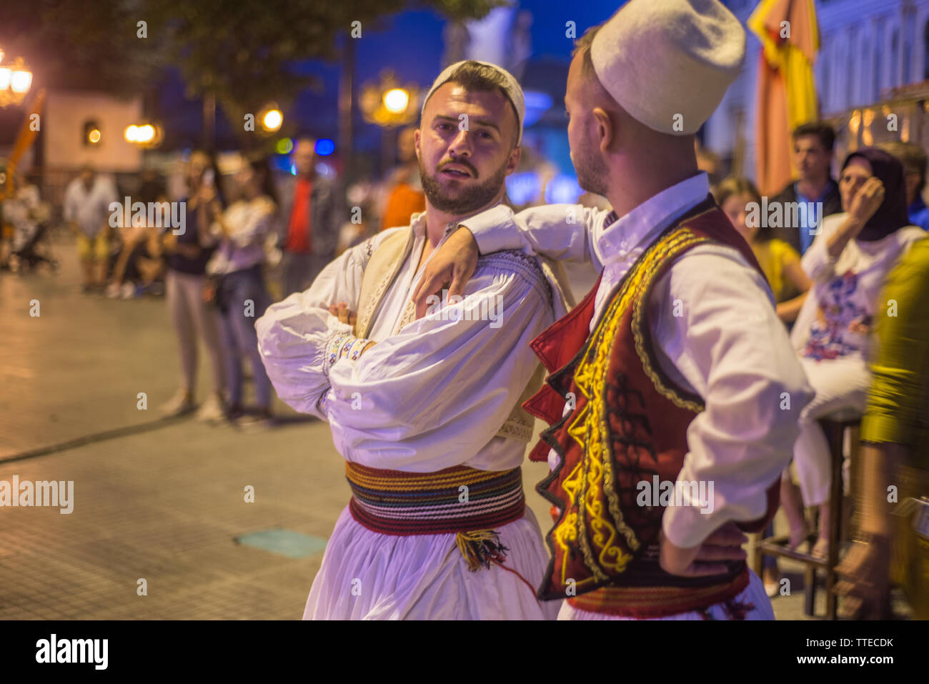 Traditional macedonian folk dance hi-res stock photography and images ...