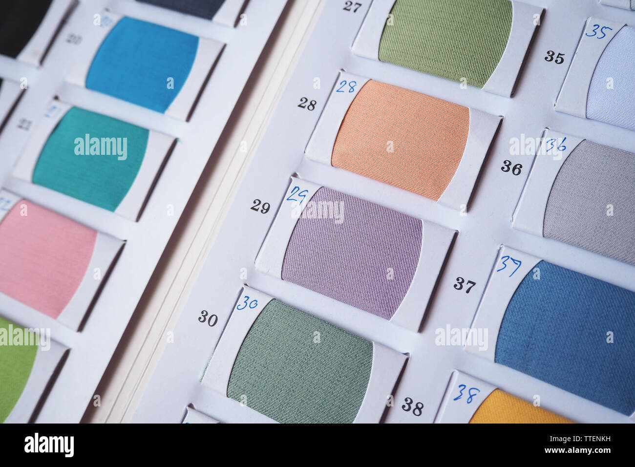 Sewing sample book hi-res stock photography and images - Alamy