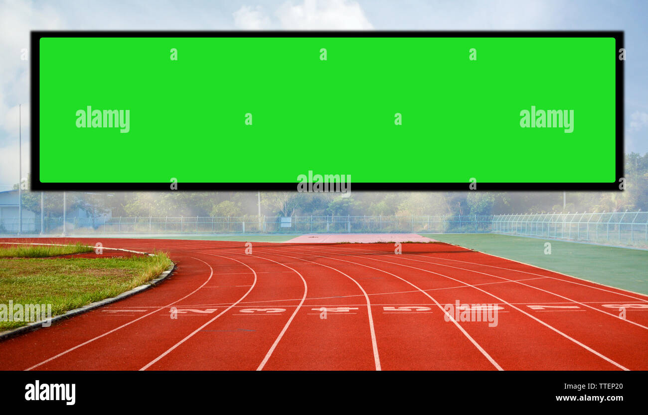 Preview Running track for the athletes background, Athlete Track or ...