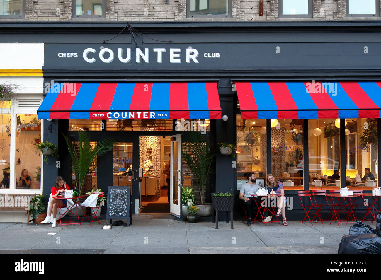 Chefs Club Counter, 62 Spring Street, New York, NY. exterior storefront ...