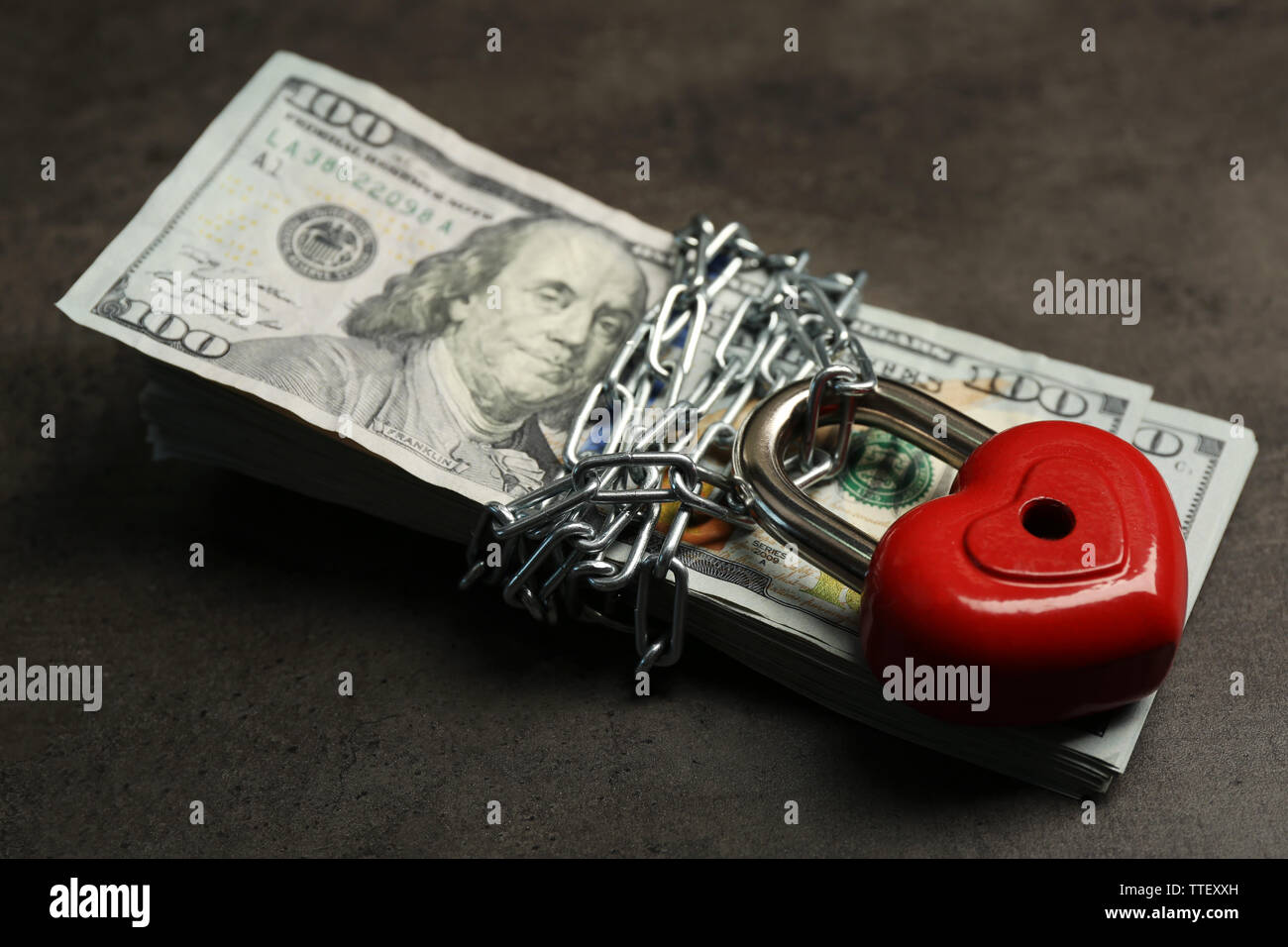 Dollar dollars key secure hi-res stock photography and images - Alamy