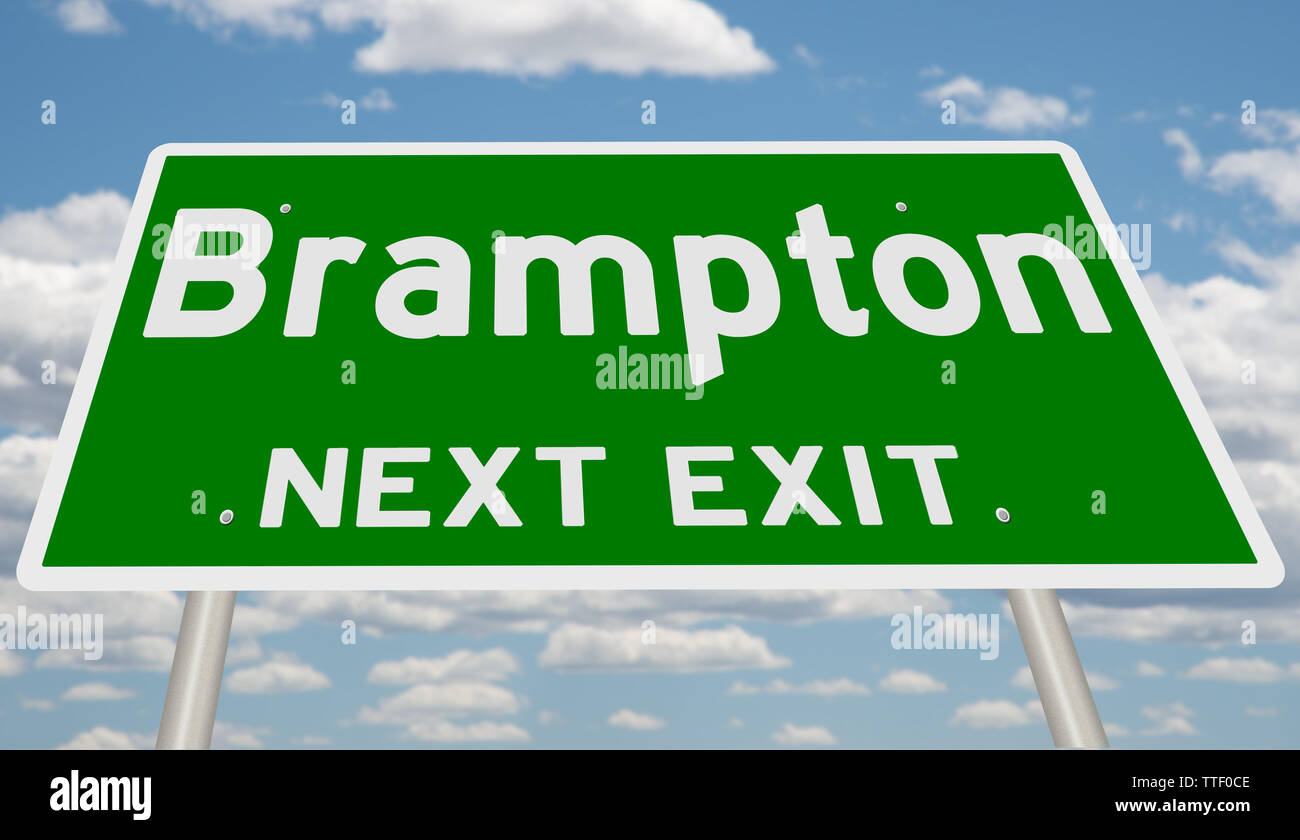 Brampton ontario sign hi-res stock photography and images - Alamy