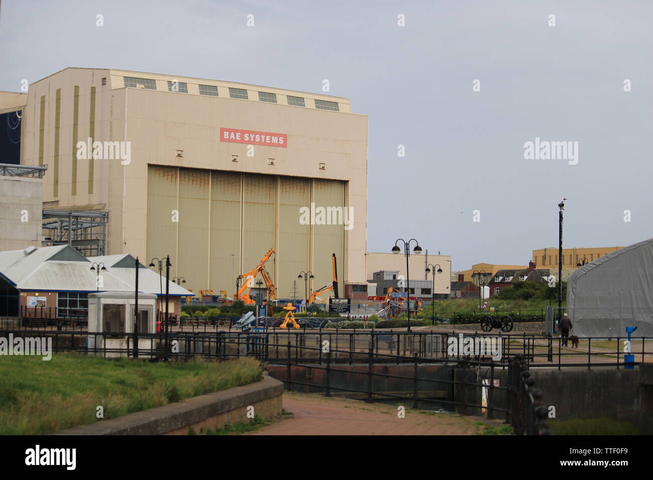 Barrow In Furness, Cumbria, UK. BAE Systems, Submarine Builders. The ...