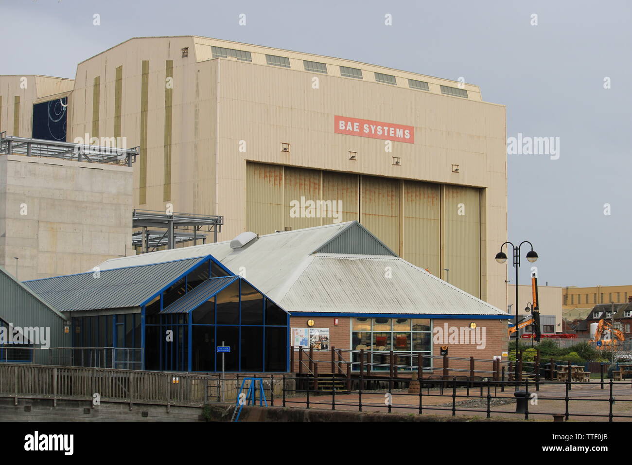 Barrow In Furness, Cumbria, UK. BAE Systems, Submarine Builders. The ...