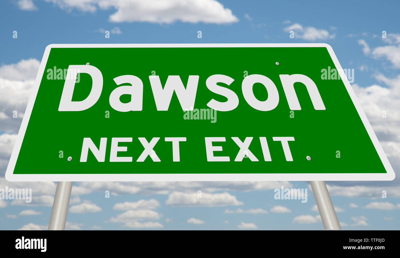 Dawson city sign hi-res stock photography and images - Alamy